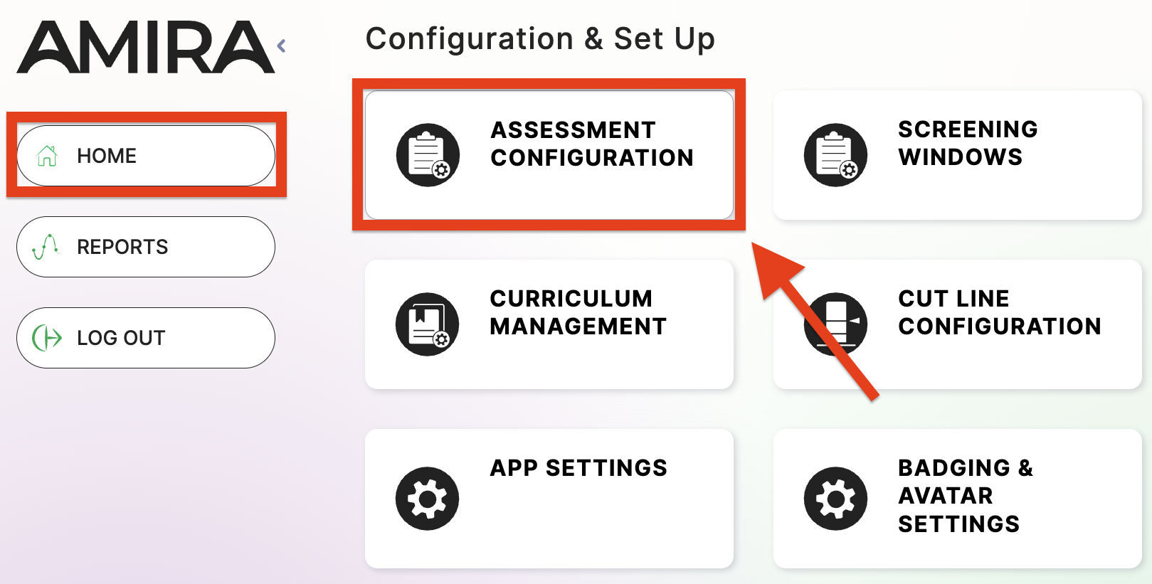 Admin Configuration: Assessment Configuration