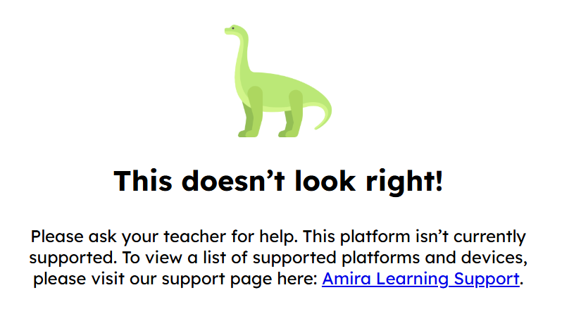 Understanding Amira Error Messages