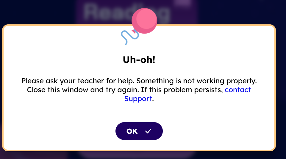 Understanding Amira Error Messages